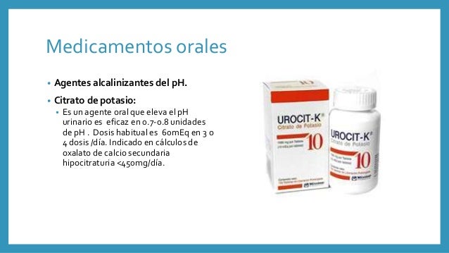 Urolitiasis (Litiasis renal)