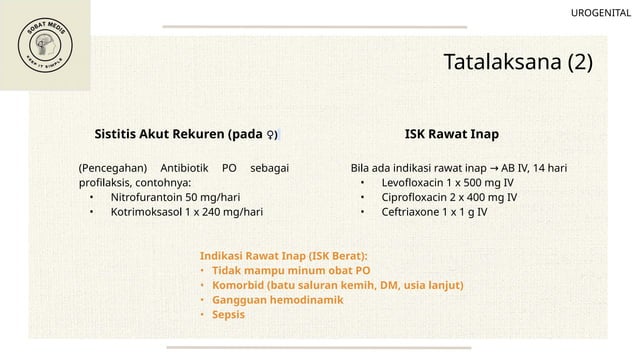 Urologi (ISK, BSK, Kelainan Kongenital(.pptx