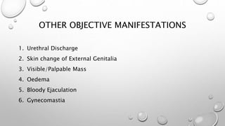 Clinical Presentation of Urological Patients | PPTX