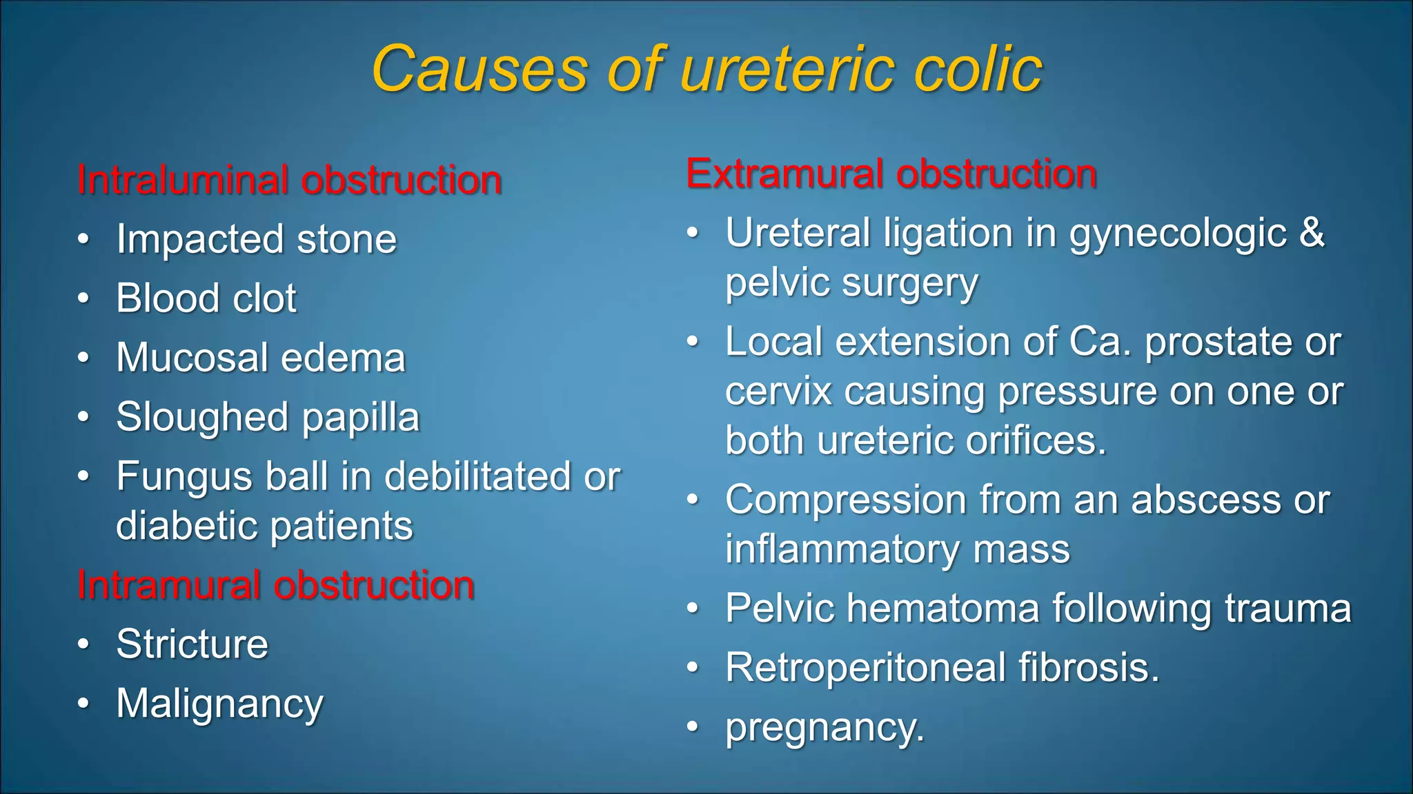 Urological emergency | PPTX