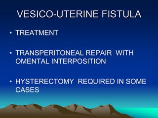 Urological injuries | PPTX