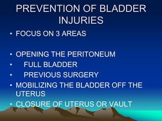 Urological injuries | PPTX