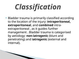 Urological Trauma eng.pptx,urology,genitourinary system | PPTX