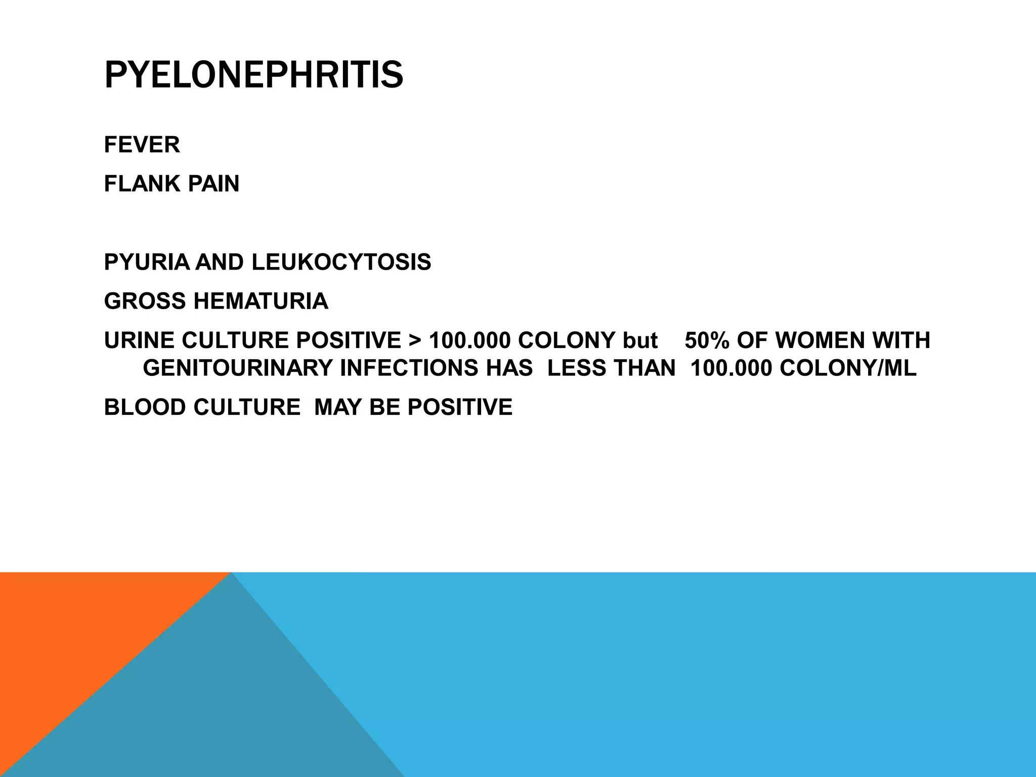 GENITOURINARY TRACT INFECTIONS | PPTX