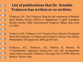 Urologist Surgeon Arnaldo Trabucco's Publications | PDF
