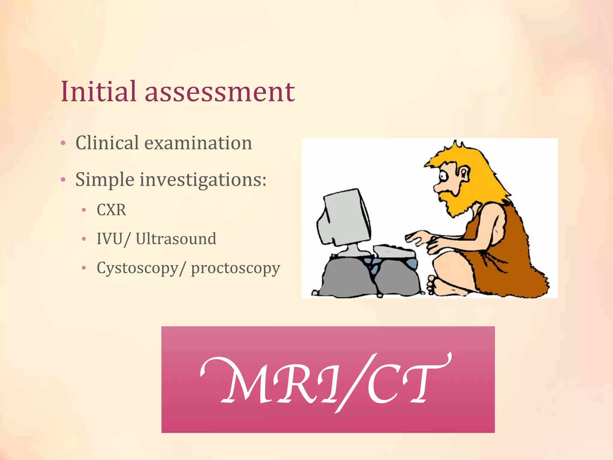 Urology gynecology mri staging for ca cervix | PDF