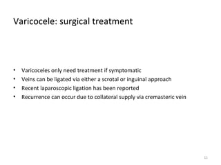 Urology 38 varicocele | PPT