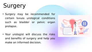 Urology Care for Women: Specialized Treatment for Female Urological ...