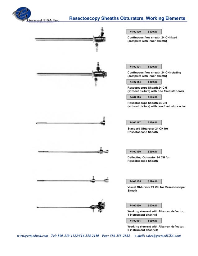 Urology Instruments catalog surgical instruments from GermedUsa.Com