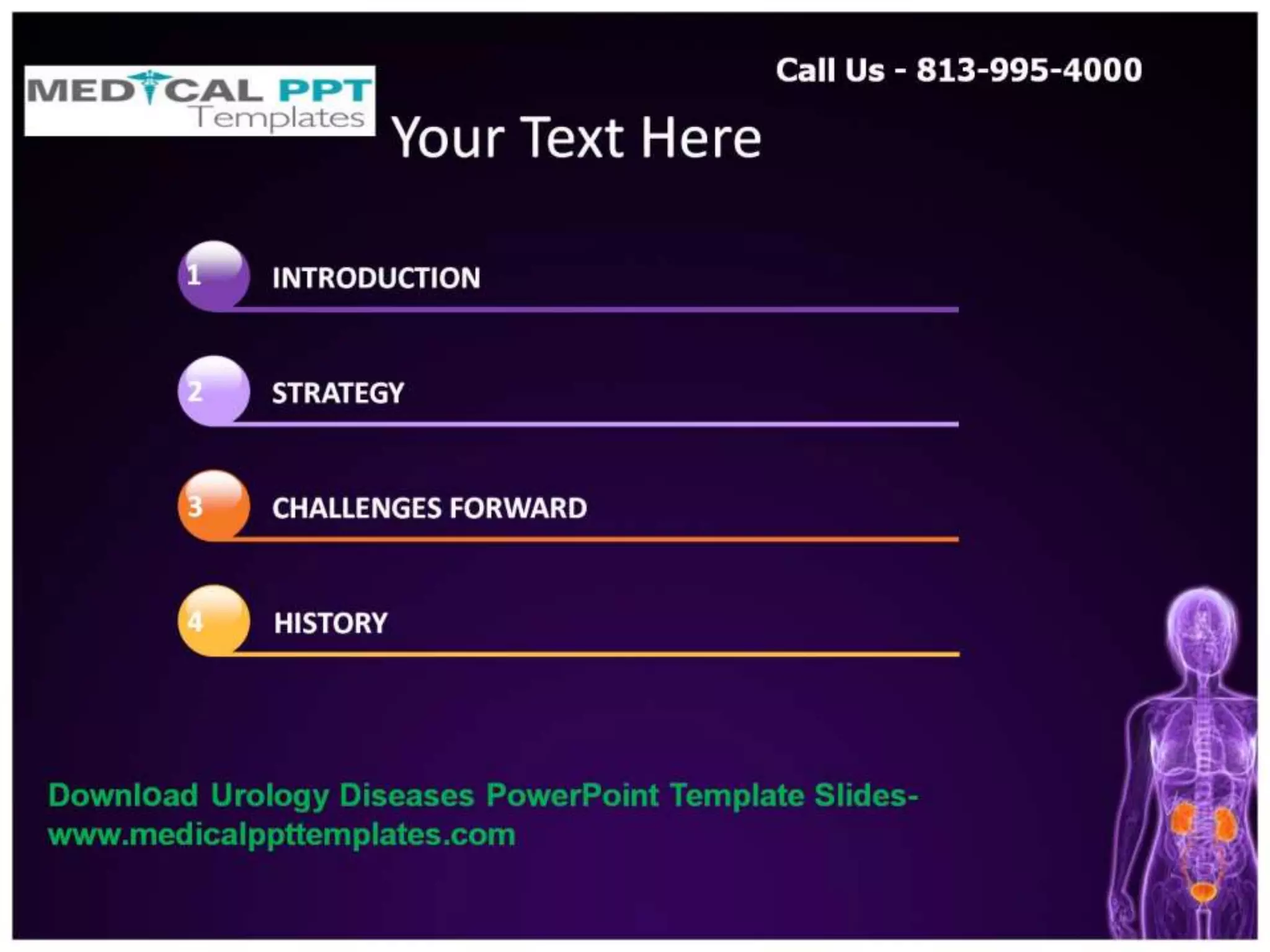Urology Diseases PowerPoint Template Slides | PPTX