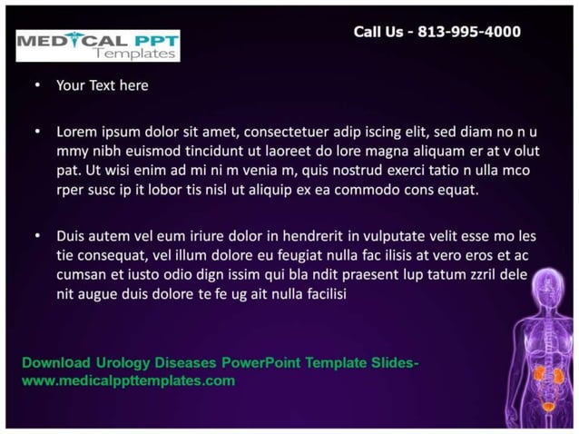 Urology Diseases PowerPoint Template Slides | PPTX