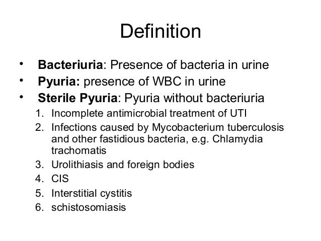 Urology infection [Dr. Edmond Wong]