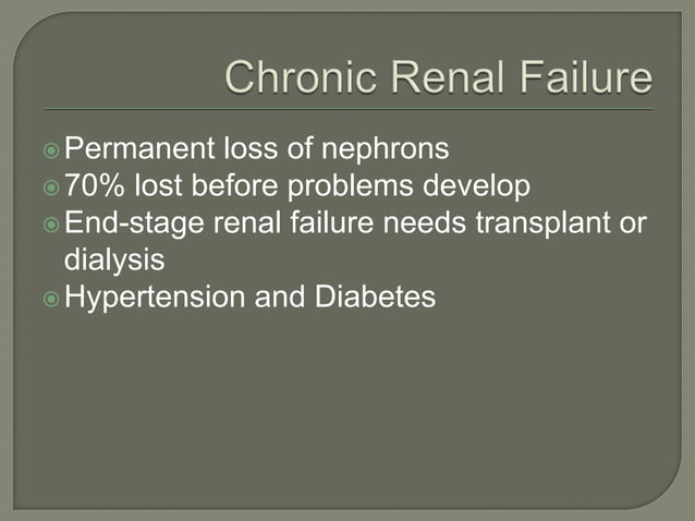 Genitourinary and Renal Emergencies | PPTX