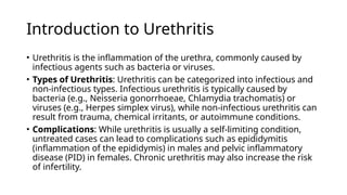 Understanding Urethritis Urology Medicine | PPT