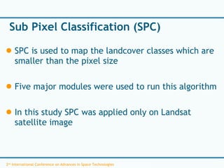 Selection of an appropriate classification technique for coastal biomass mapping using high and ...
