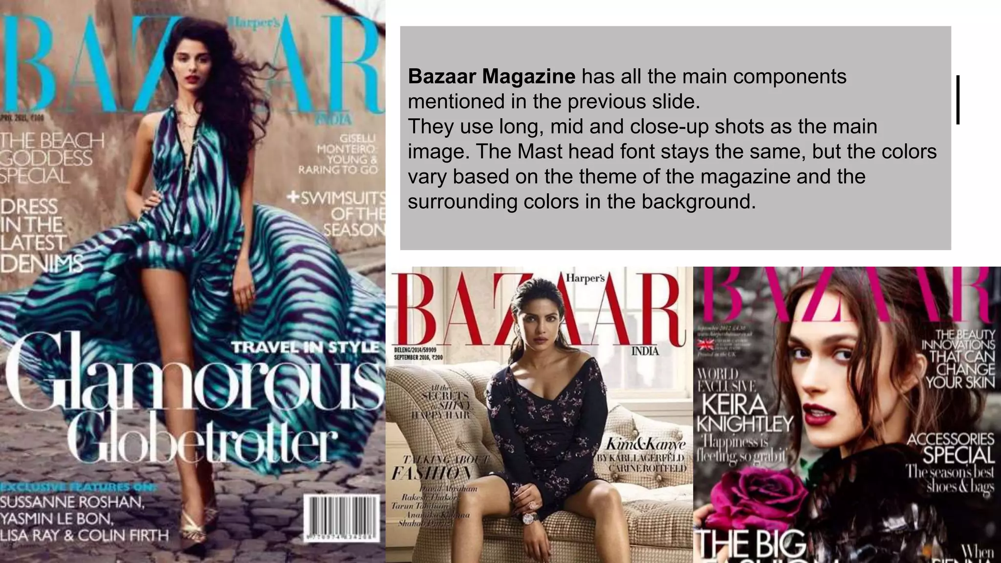 Fashion/Beauty Magazine Cover Analysis | PPTX