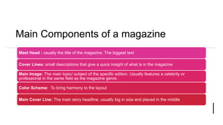 Fashion/Beauty Magazine Cover Analysis | PPTX