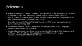 Case Presentation: Urothelial Cancer of the Renal Pelvis | PPTX