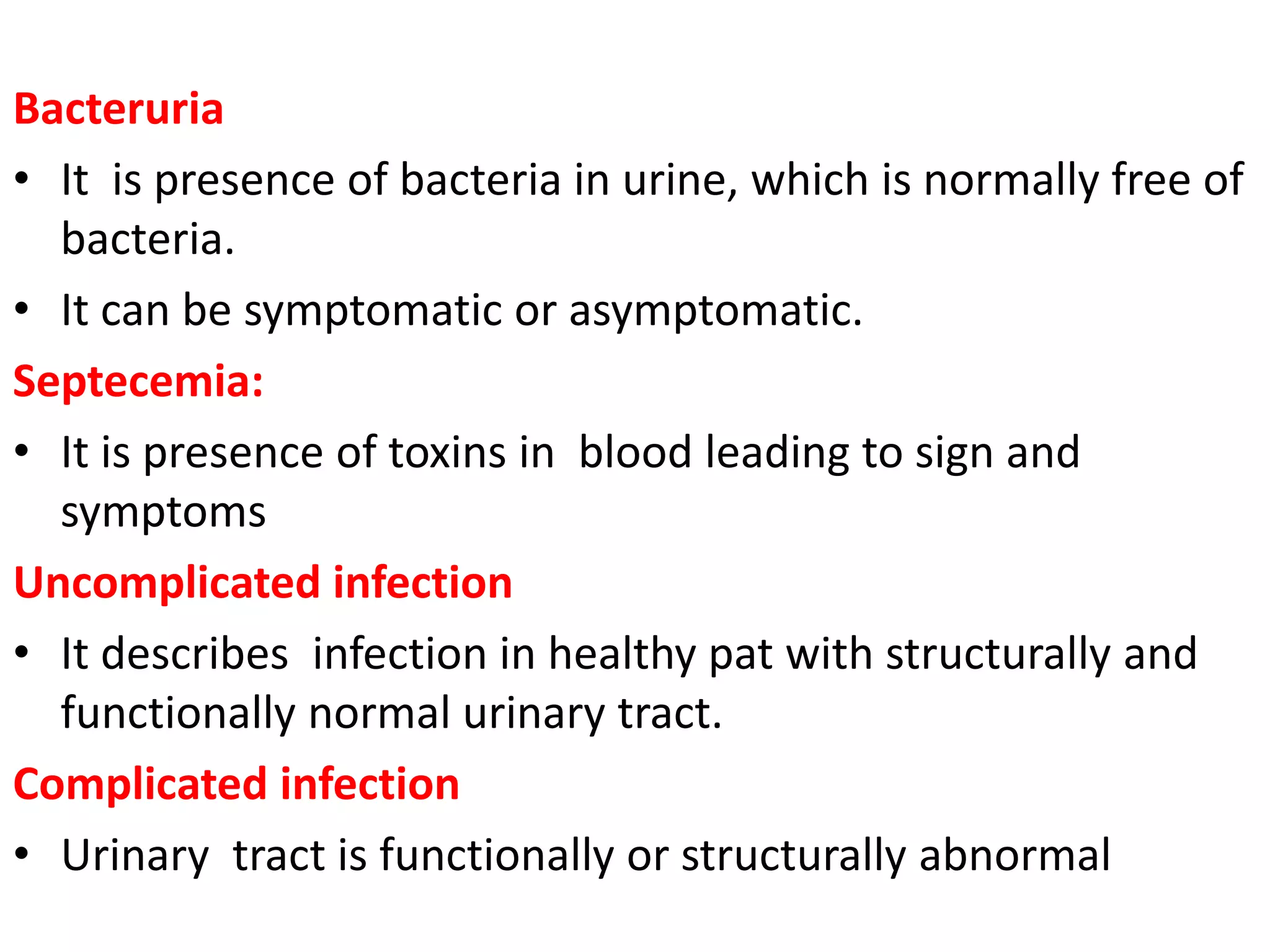 Urosepsis | PPTX | Infectious Diseases | Diseases and Conditions