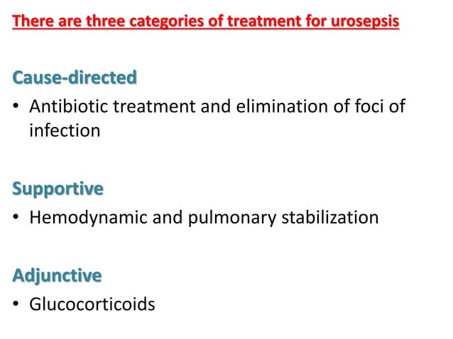 Urosepsis | PPTX | Infectious Diseases | Diseases and Conditions