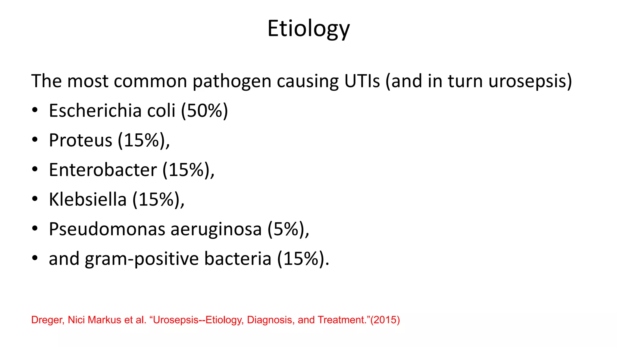 Urosepsis/ Sepsis/ Septic shock | PPT