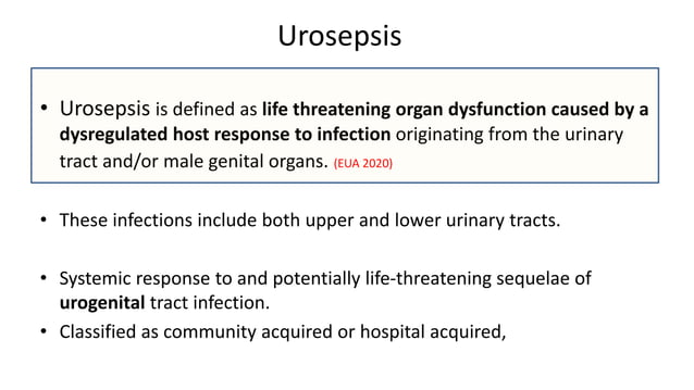 Urosepsis/ Sepsis/ Septic shock | PPT