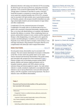 Urosepsis ncbi | PDF