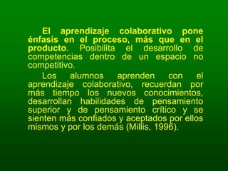 El aprendizaje colaborativo | PPTX | Education