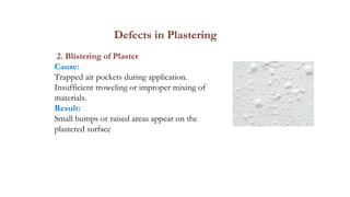 Basic theory of Plastering in Civil Engineering | PDF