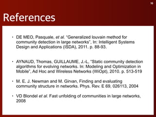 온라인 커뮤니티 상의 게시글에 대해 Louvain method와 클러스터링 기법을 적용한 내부 커뮤니티 성향 탐지 기법 | PPT