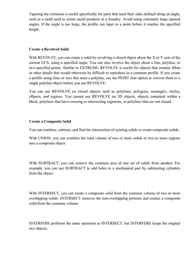 Cad notes - ENGINEERING DRAWING - RGPV,BHOPAL | DOC | Desktop ...