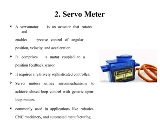 Ultrasonic Radar Sensors with arduino applications S.pptx