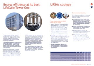 URSA sustainability report 2nd edition | PDF