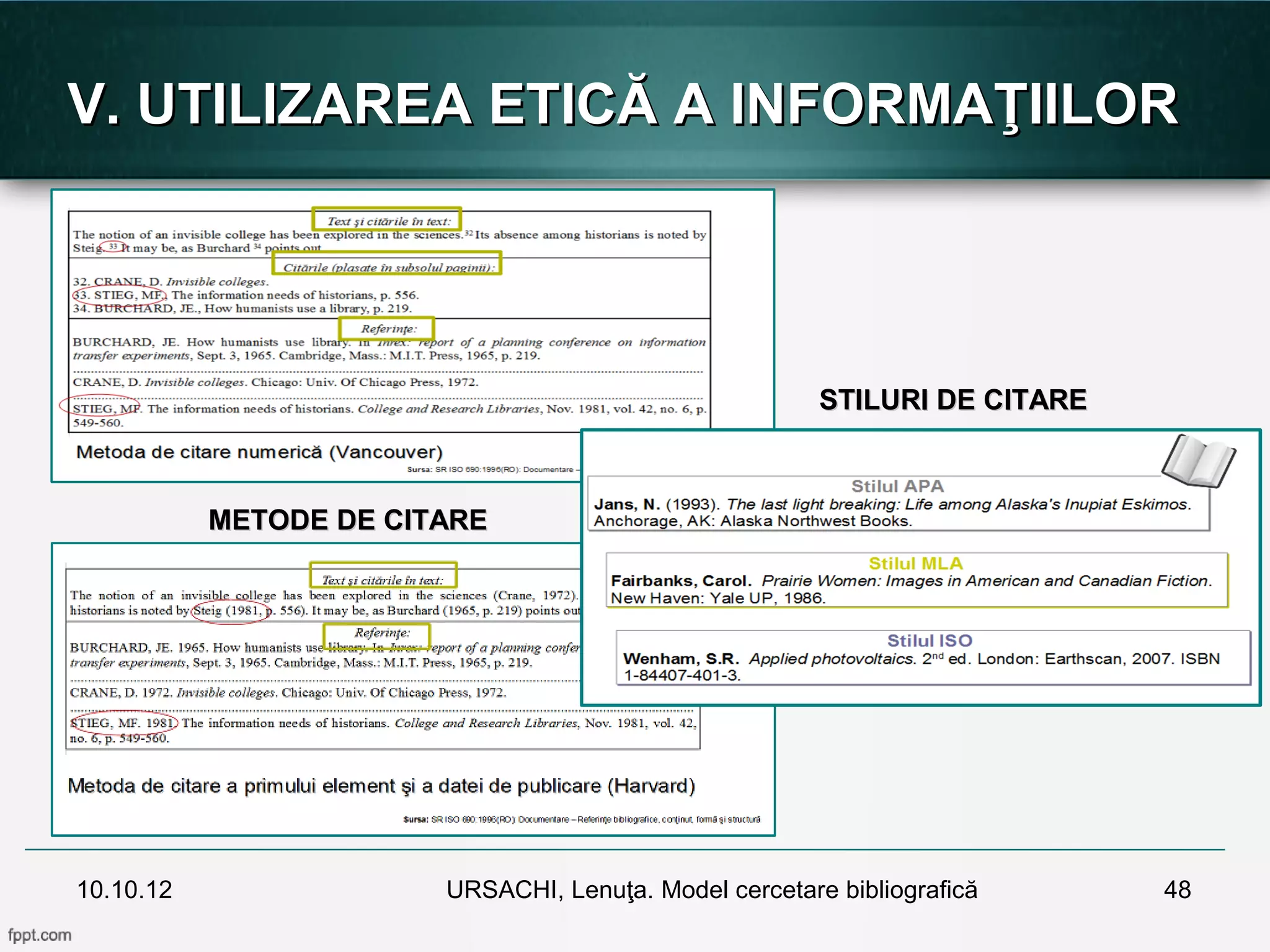 Tehnologiile web 2.0 in biblioteci: model de cercetare bibliografica | PPT