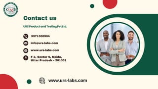 URS Battery Testing Laboratory Services in India | PPTX