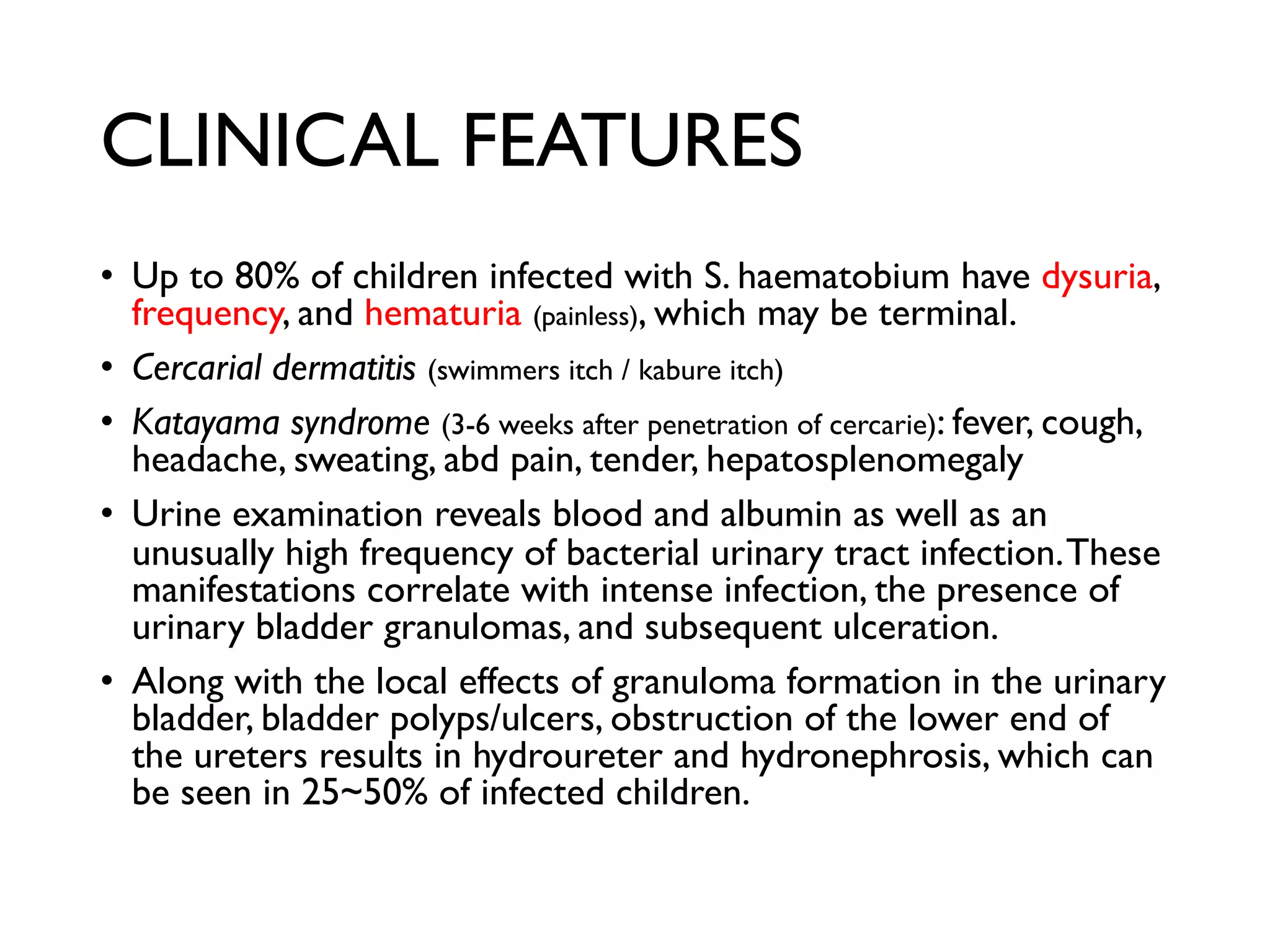 Urinary Schistosomiasis | PDF