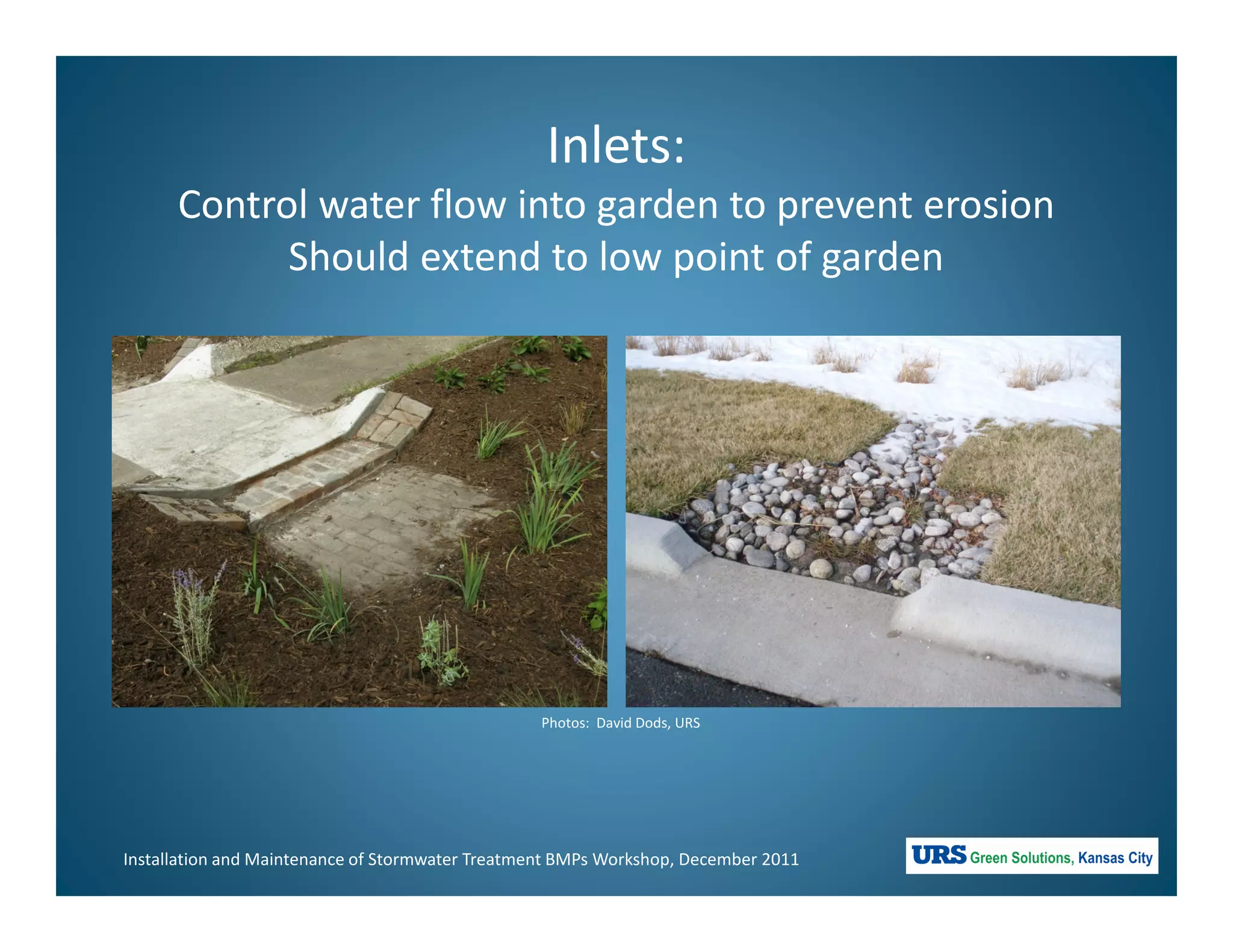 Urs, stormwater bmp construction | PPT