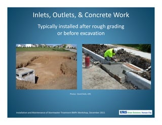 Urs, stormwater bmp construction | PDF