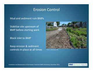 Urs, stormwater bmp construction | PPT