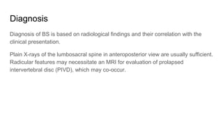 Bertolotti's syndrome | PPTX