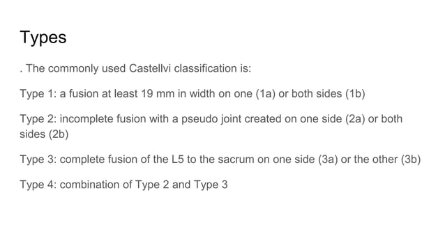 Bertolotti's syndrome | PPTX