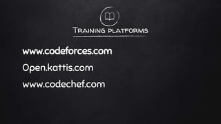 Introduction to Competitive programming | PPT