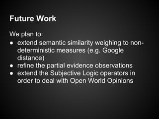 Subjective Logic Extensions for the Web and the Semantic Web | PDF | Web Design and HTML | Internet
