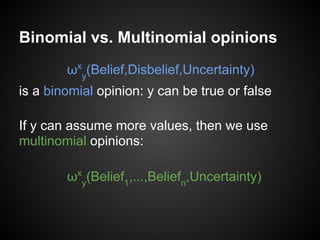 Subjective Logic Extensions for the Web and the Semantic Web | PDF | Web Design and HTML | Internet