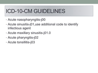 UPPER RESPIRATORY TRACT INFECTIONS | PPTX