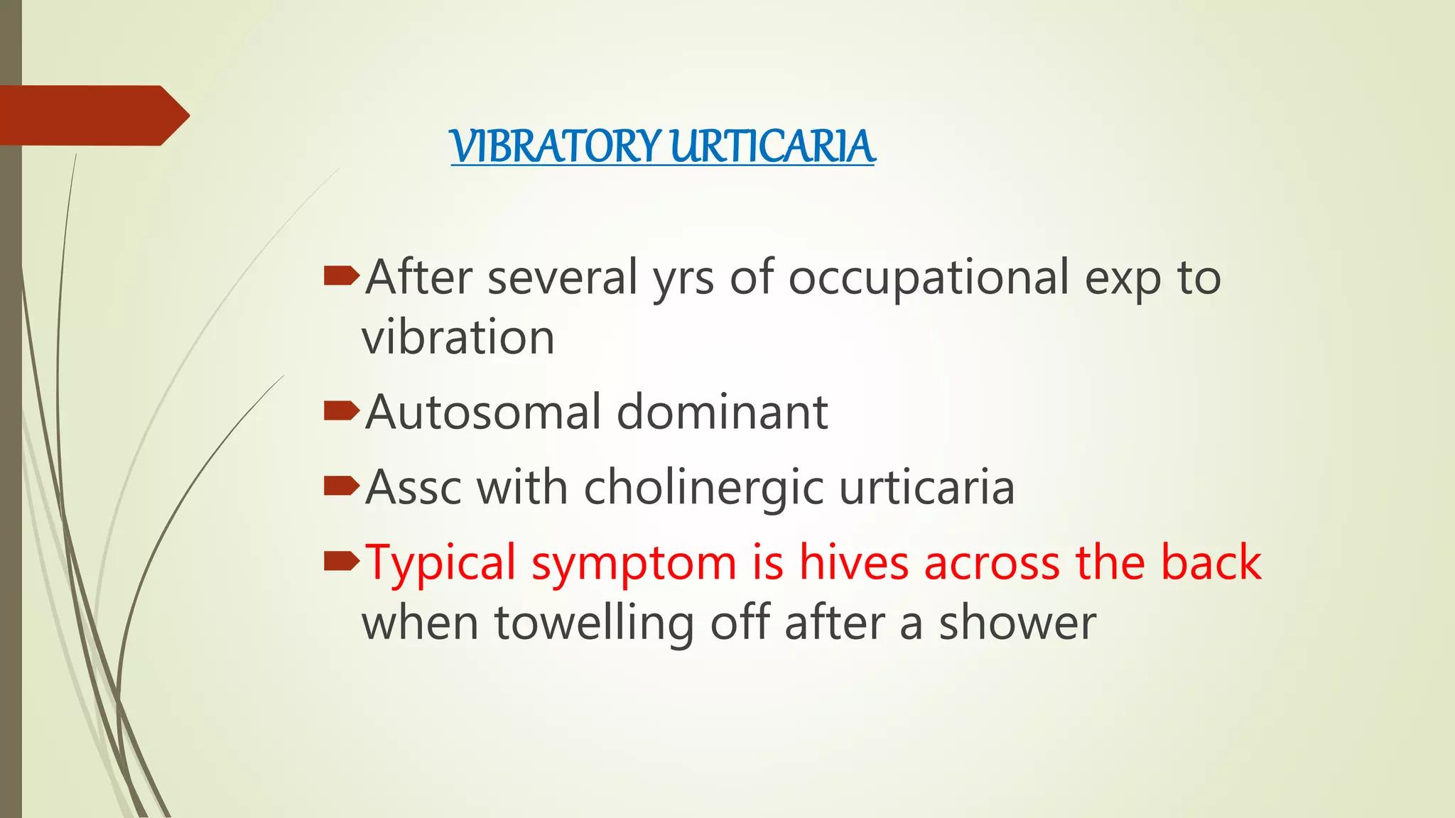 Urticaria | PPTX