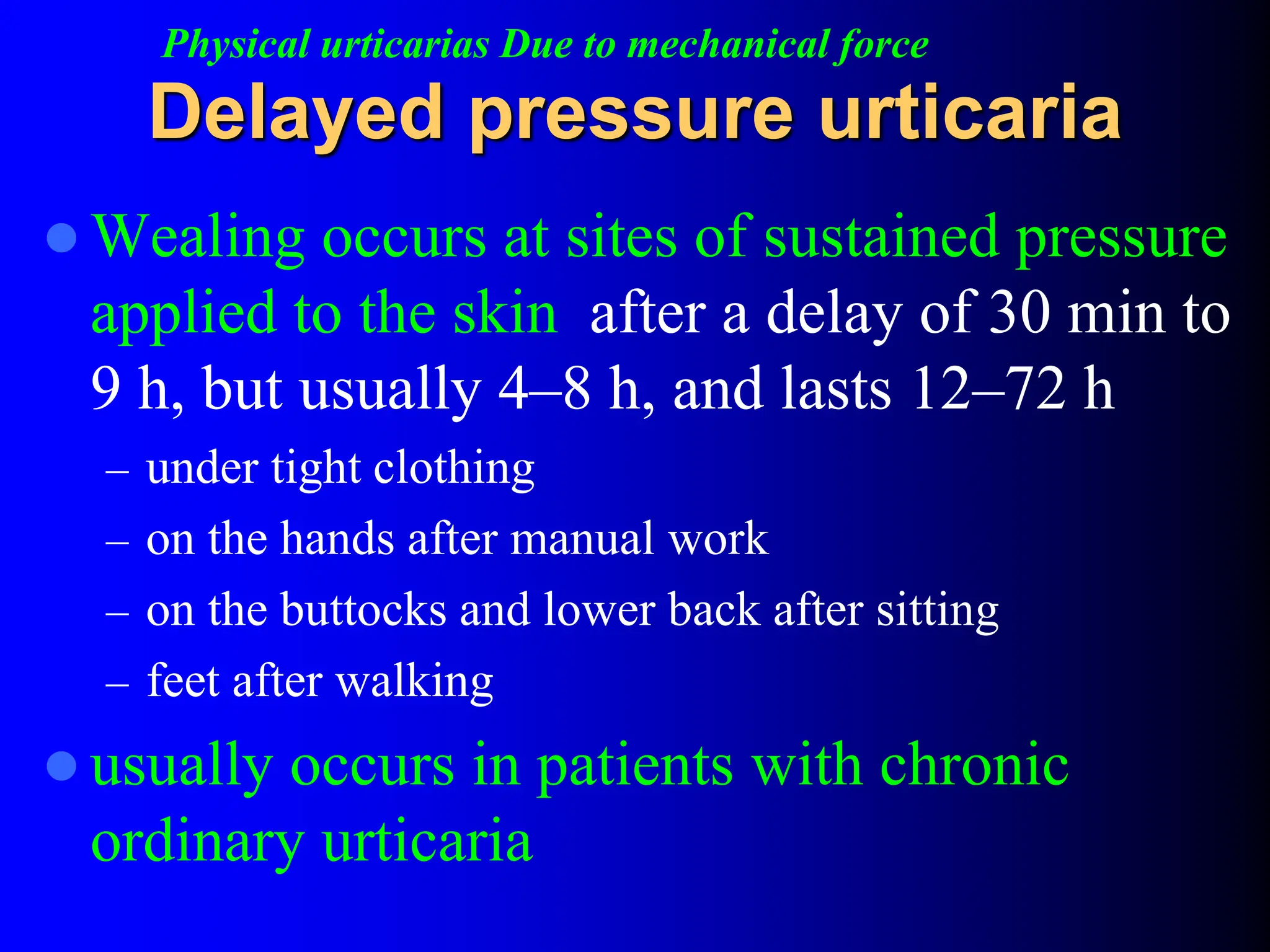 urticaria.ppt Dermatology Skin conditions Allergy | PPT