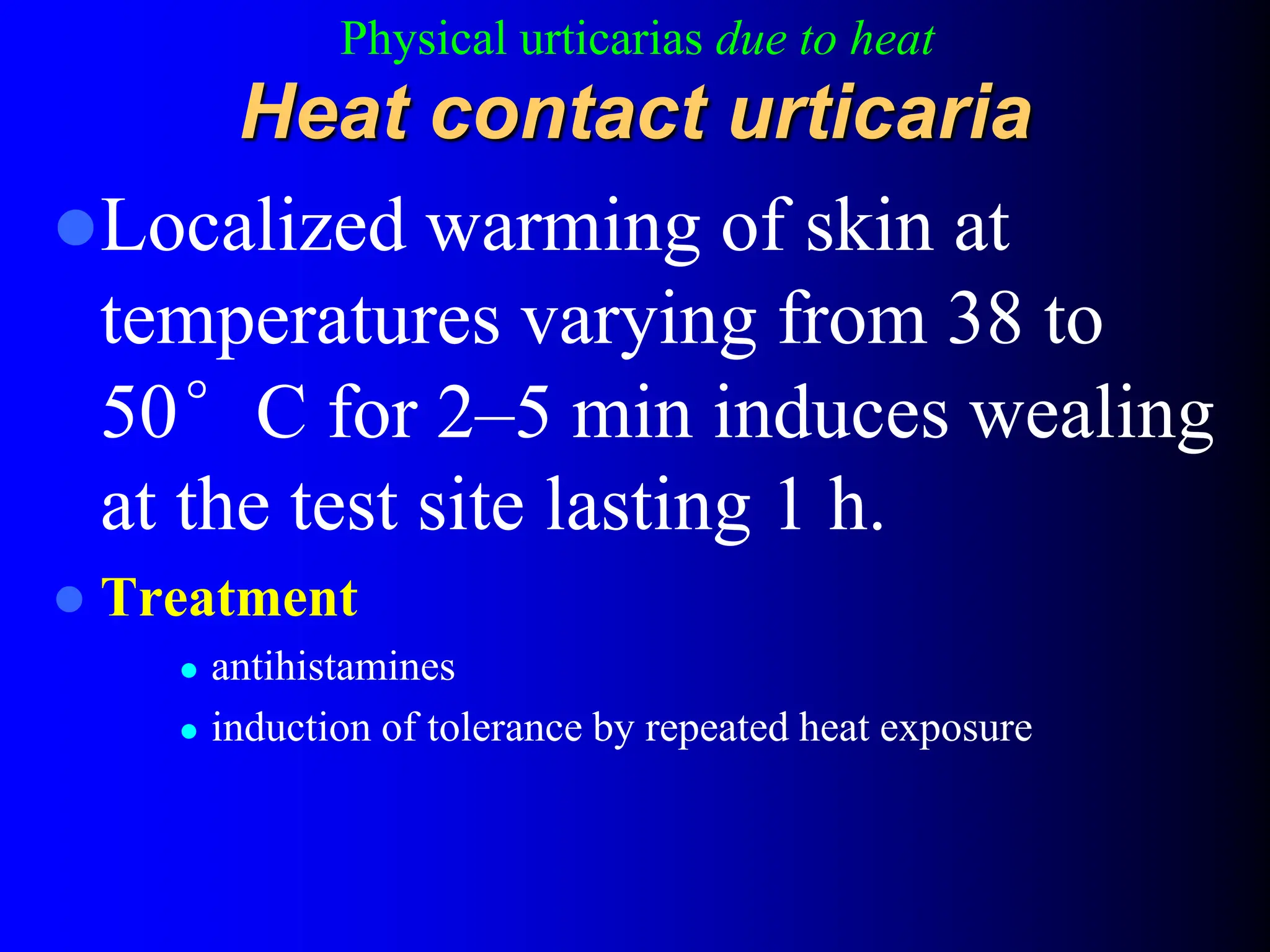 urticaria.ppt Dermatology Skin conditions Allergy | PPT