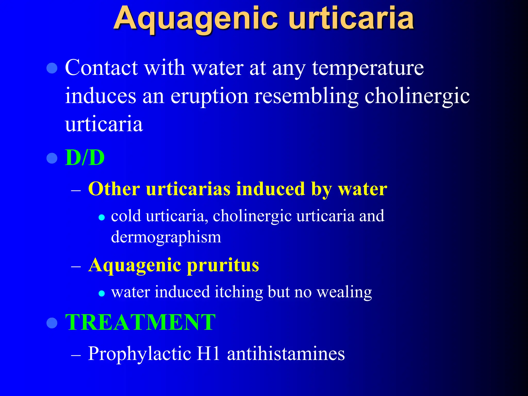urticaria.ppt Dermatology Skin conditions Allergy | PPT