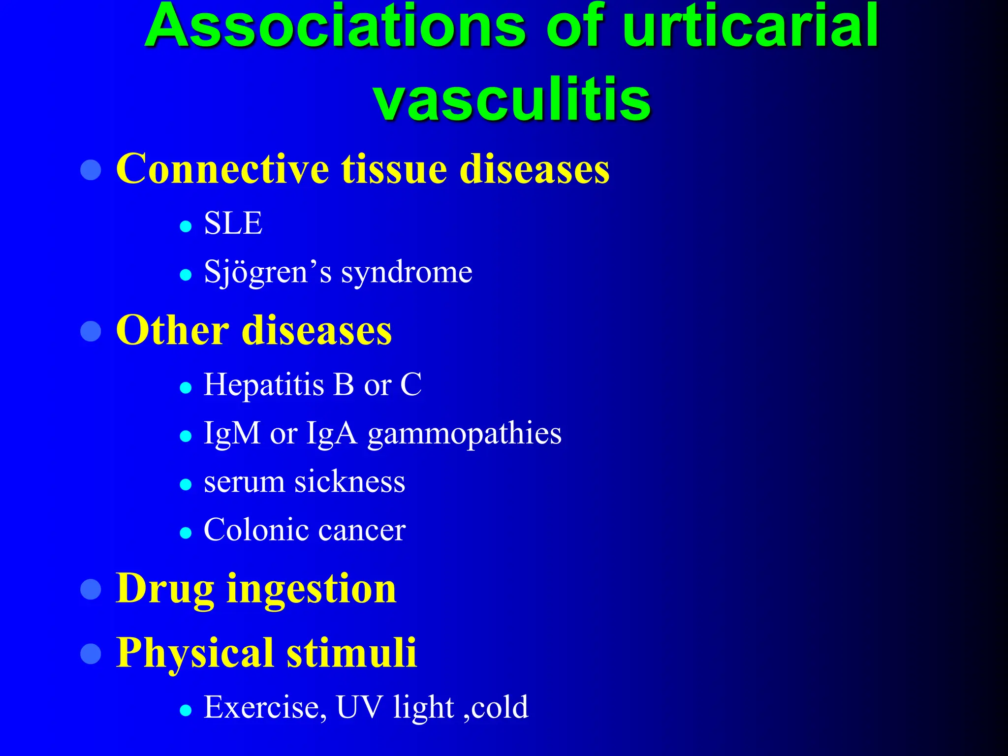 urticaria.ppt Dermatology Skin conditions Allergy | PPT